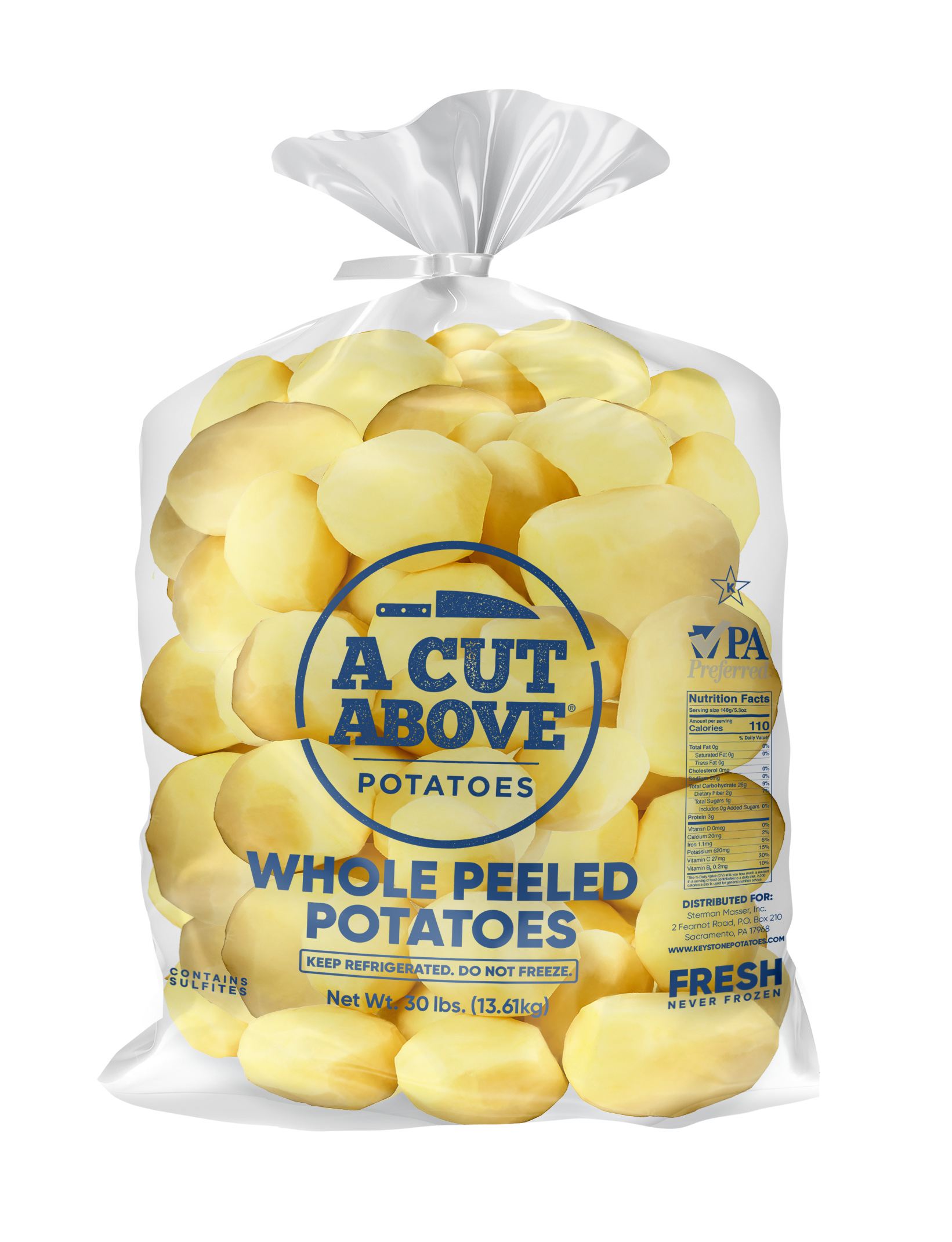 SIDE DELIGHTS® ANNOUNCES A CUT ABOVE® FRESH-CUT AND PEELED POTATOES FOR ...